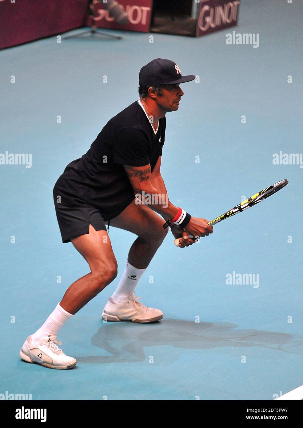 Yannick Noah during the Amelie Mauresmo charity night at the WTA Open ...