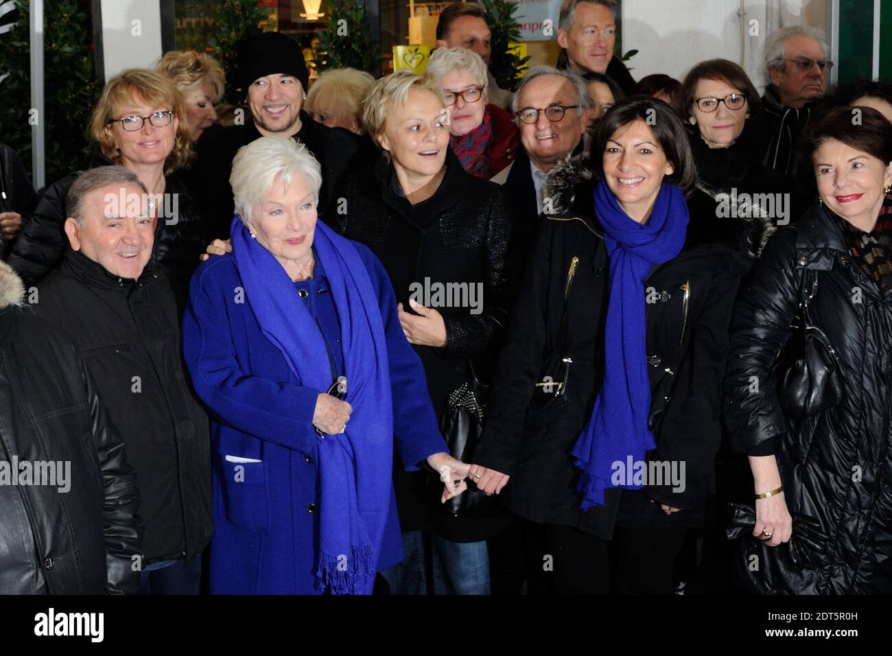 Dominique Besnehard, Levon Sayan, Anne Hidalgo, Muriel Robin, Pascal ...