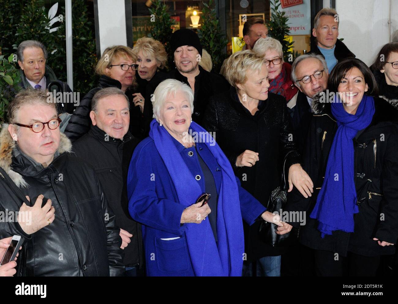 Dominique Besnehard, Levon Sayan, Anne Hidalgo, Muriel Robin, Pascal ...