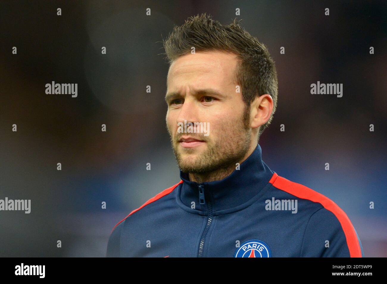 PSG's new player Yohan Cabaye during the French First League soccer ...