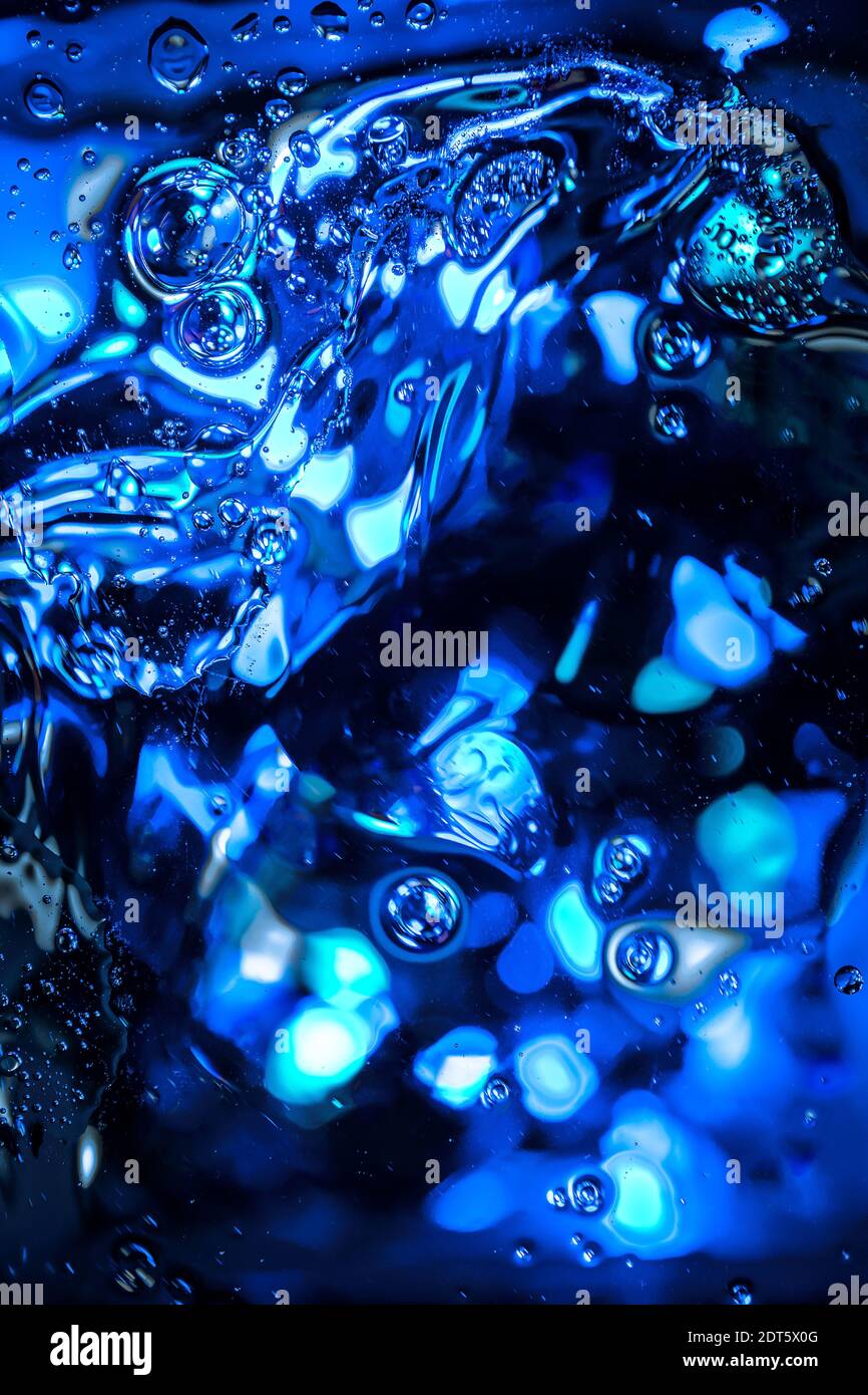 Blue Mysterious Background