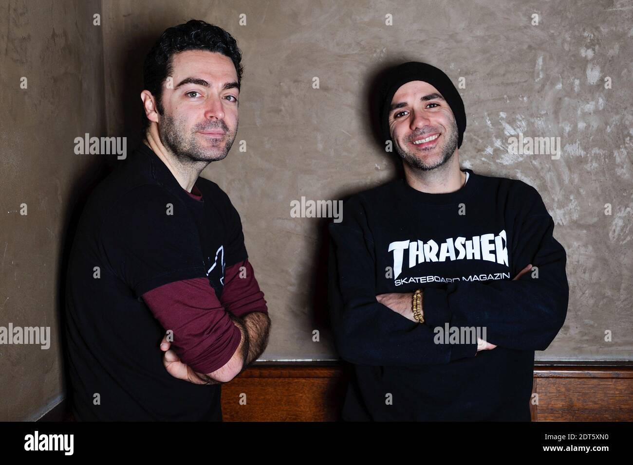 Short film presidents Julien Maury and Alexandre Bustillo attending a ...