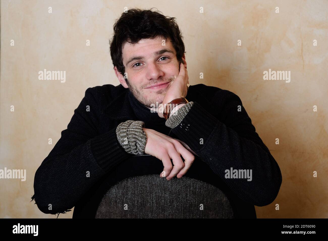 Felix Moati attending a photocall during the 21st Gerardmer ...
