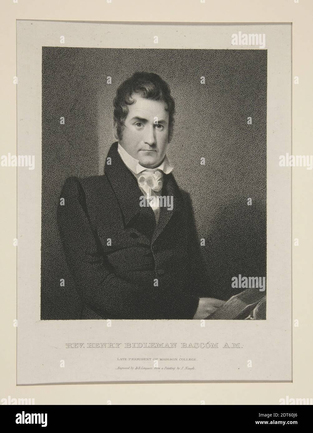 Artist: James B. Longacre, American, 1794–1869, After: John Neagle ...