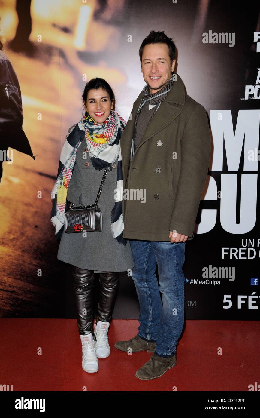 Maud Saint-Germain and Stephane Rousseau attending the premiere of 'Mea ...