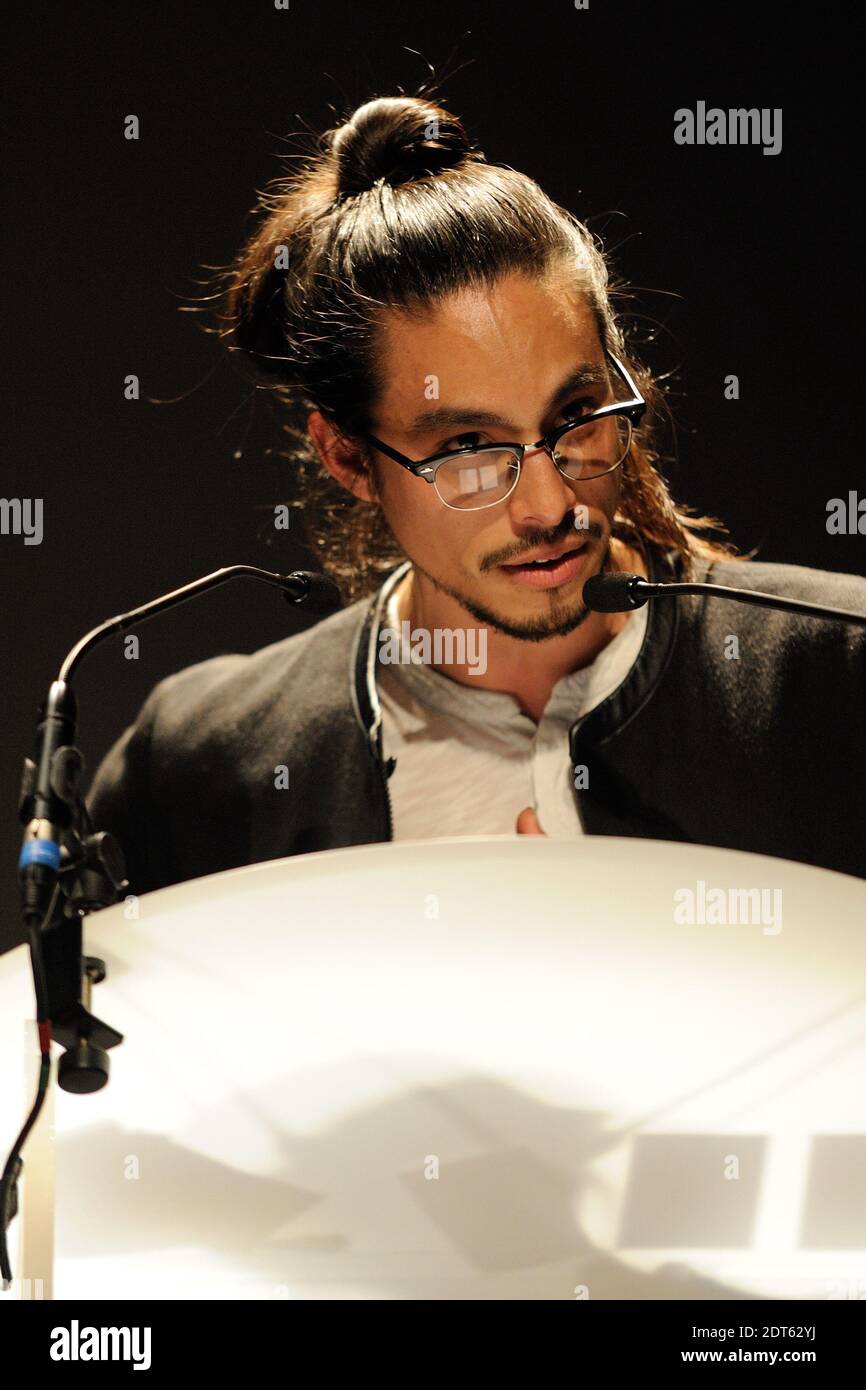 Kim Chapiron attending the closing ceremony for the 21st Gerardmer ...