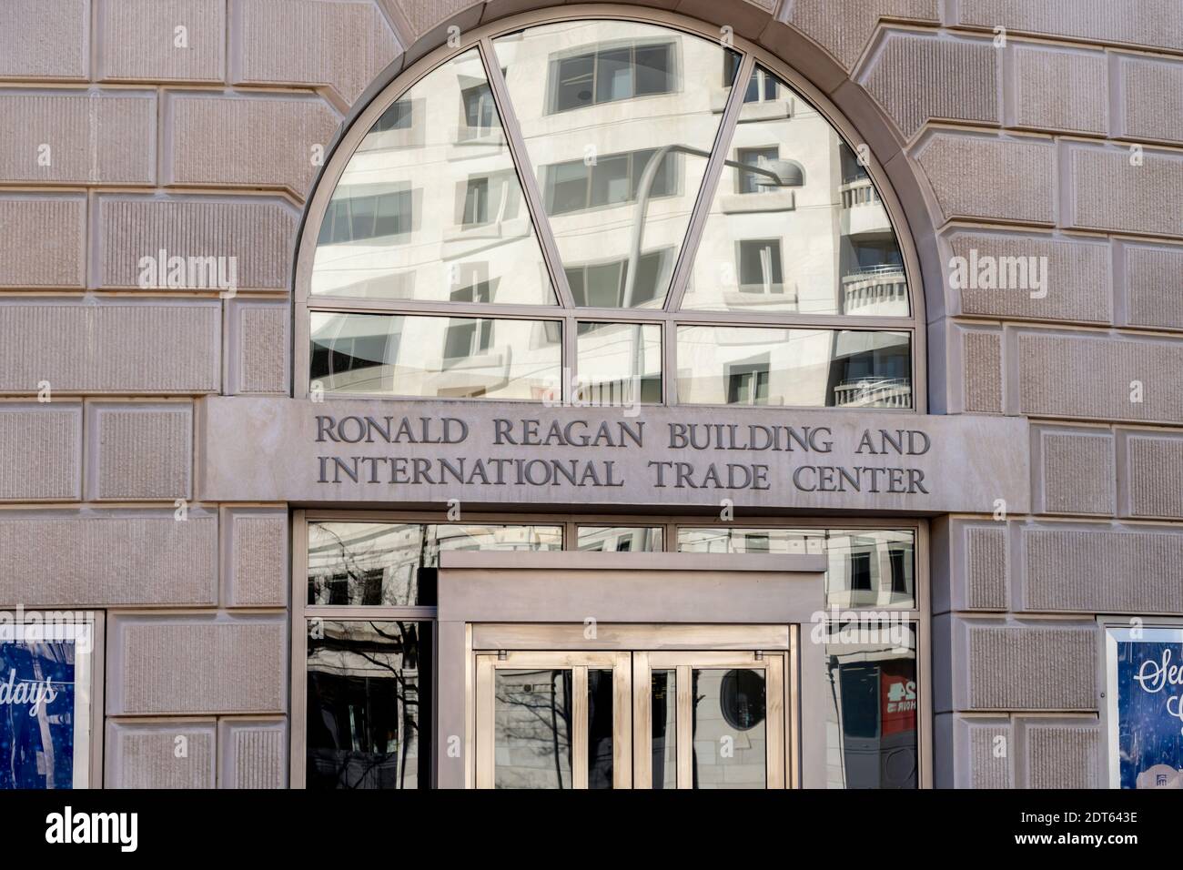 Entrance of International Trade Center (ITC) in Washington, D.C., USA ...