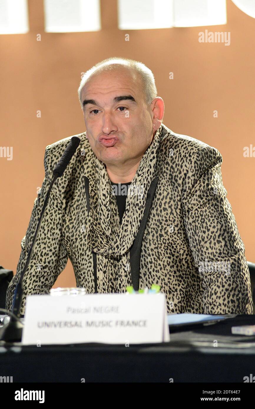 Pascal Negre attending the MIDEM 2014 in Cannes, France on February 3 ...