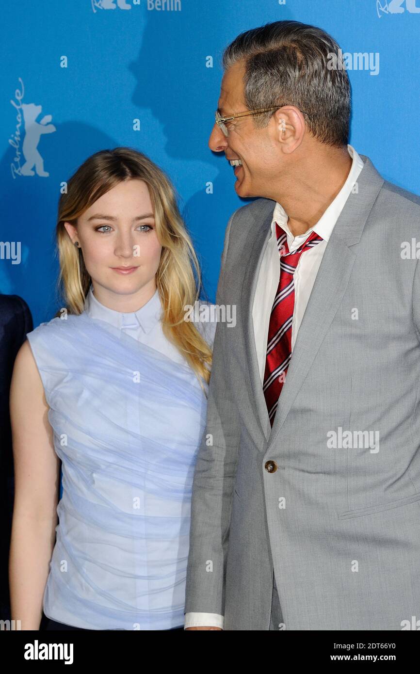 Saoirse Ronan and Jeff Goldblum attending 'The Grand Budapest Hotel ...