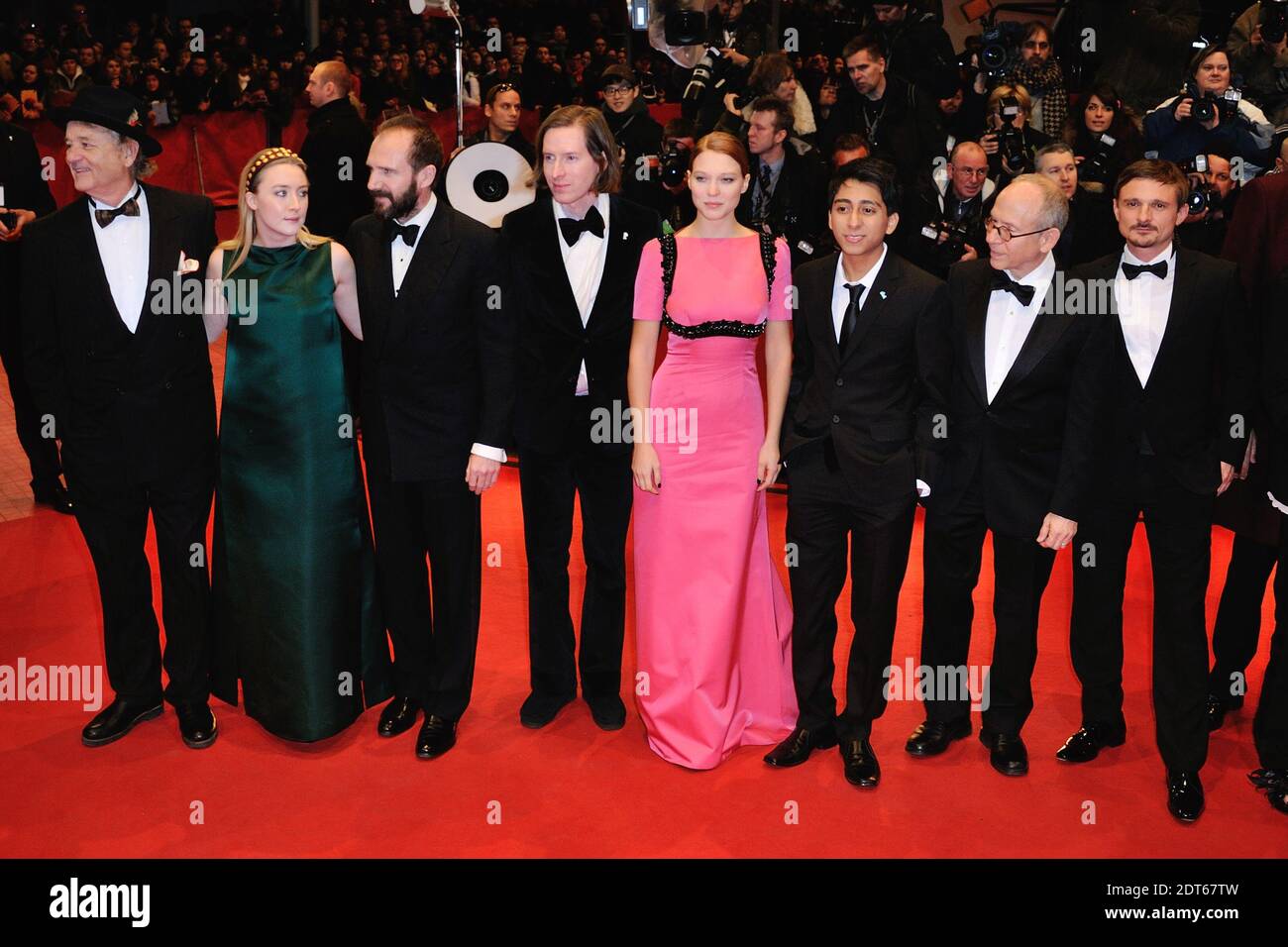 Bill Murray, Saoirse Ronan, Ralph Fiennes, Wes Anderson, Lea Seydoux ...