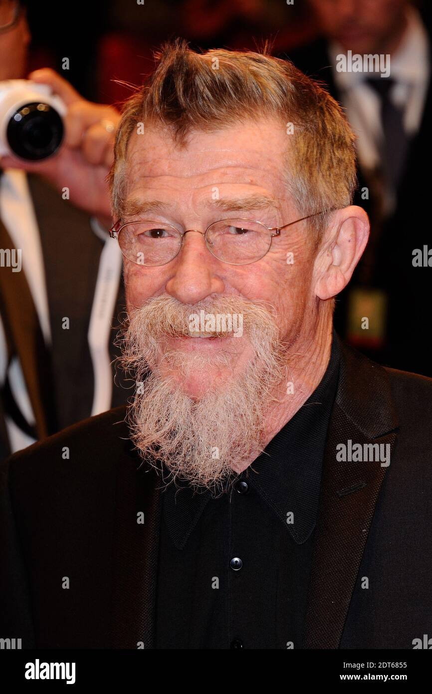British actor John Hurt attending the Opening Ceremony during the 64th ...
