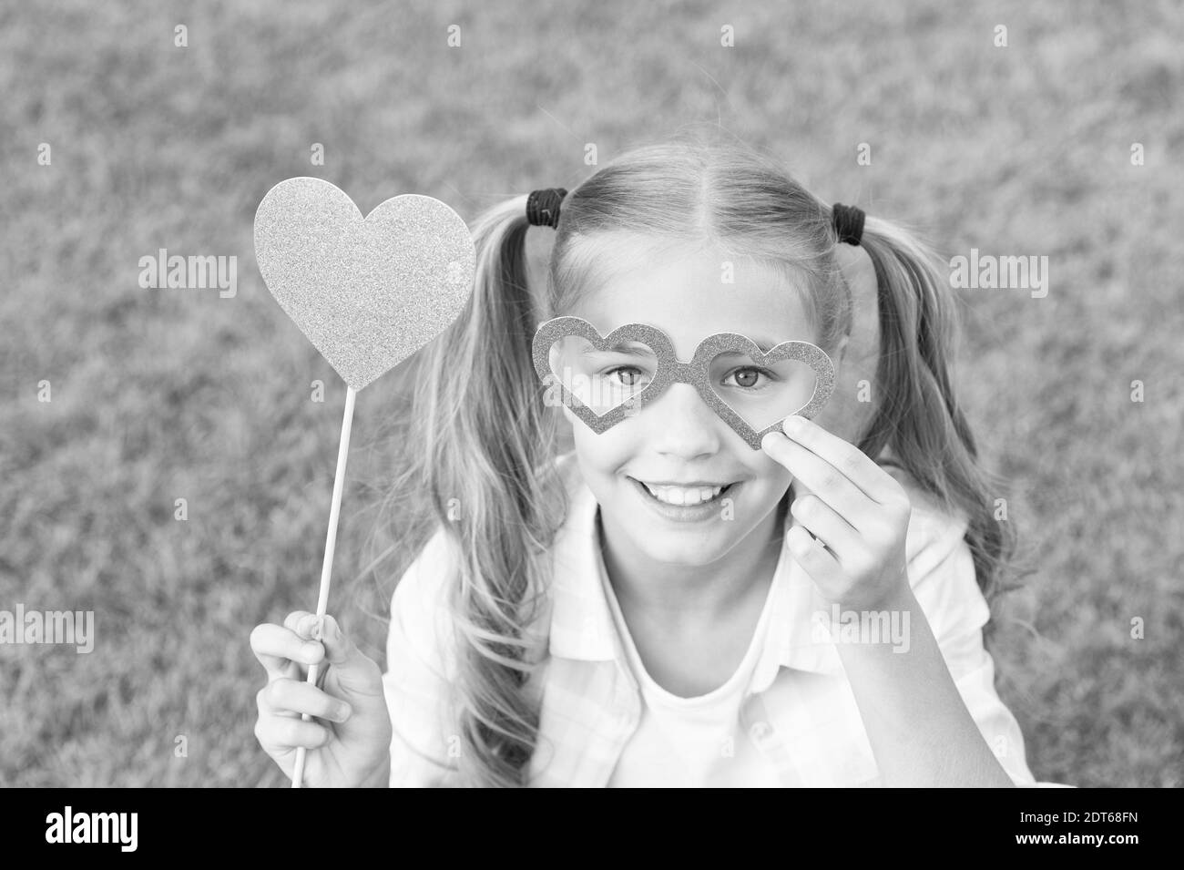 Happy valentines day adorable Black and White Stock Photos & Images - Alamy