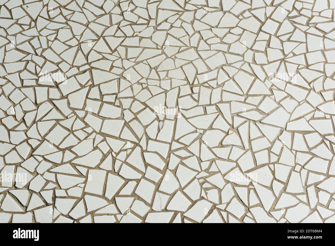 White tile shard table texture Stock Photo - Alamy