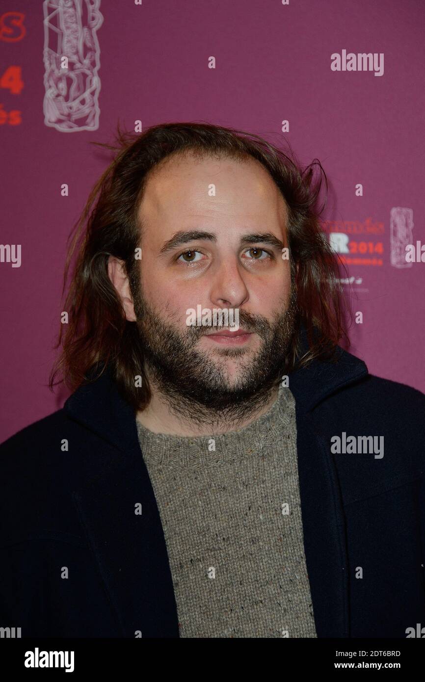 Vincent Macaigne arriving at the 39th annual Cesar film Awards lunch ...