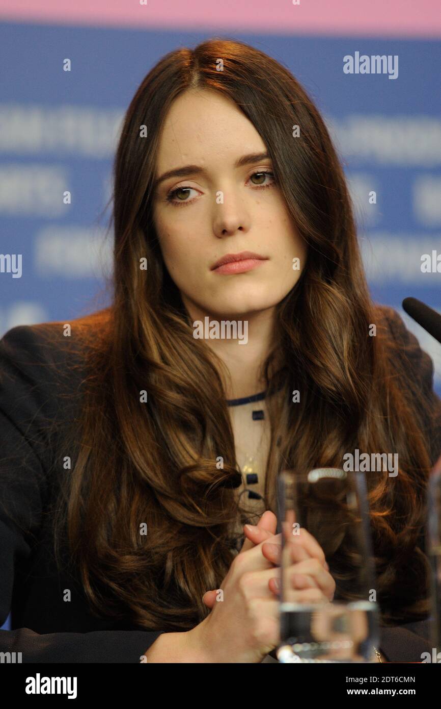 Stacy Martin attending the 'Nymphomaniac Volume 1' Press conference ...