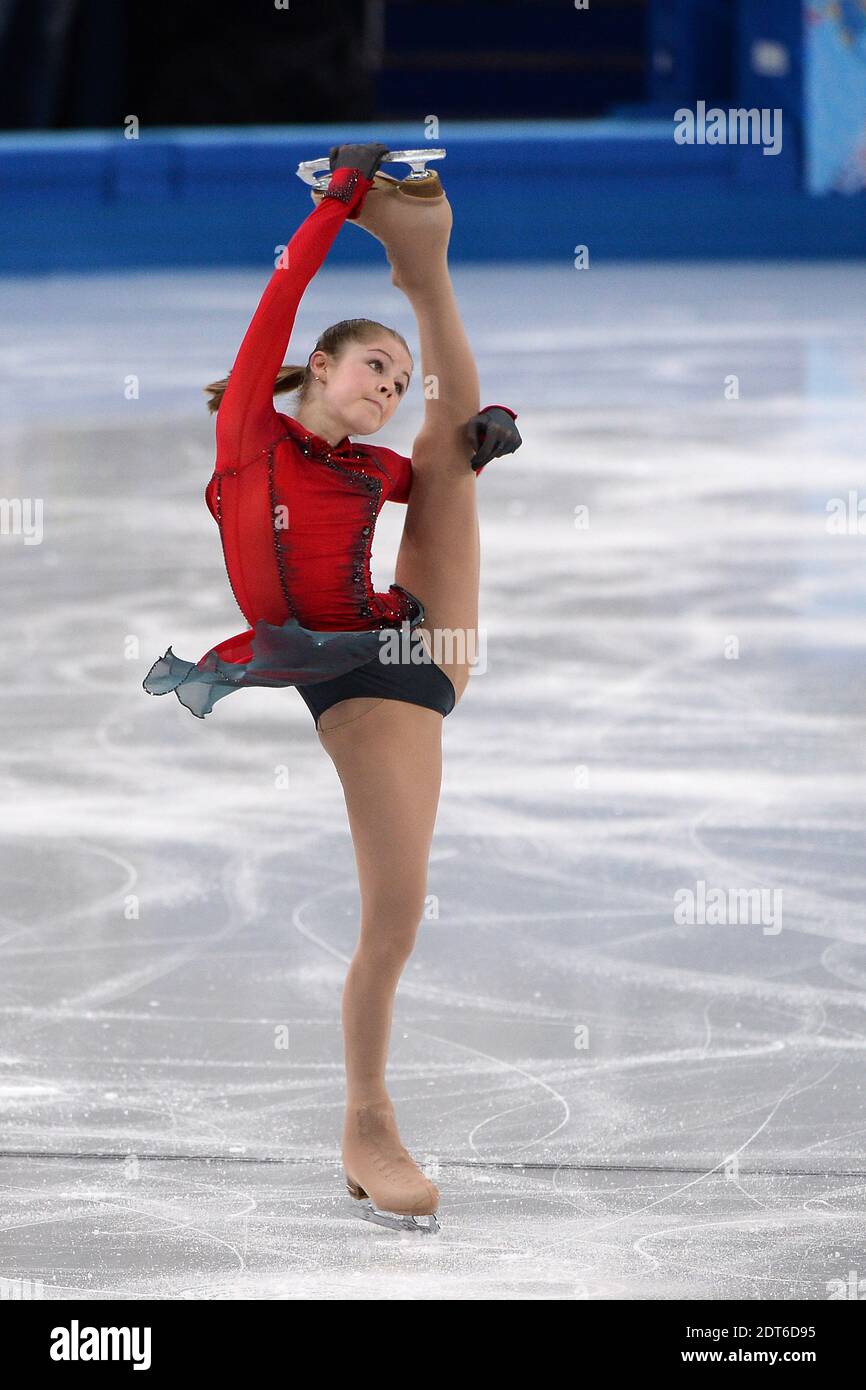 Russia's Yulia Lipnitskaya performing the free program during the ...