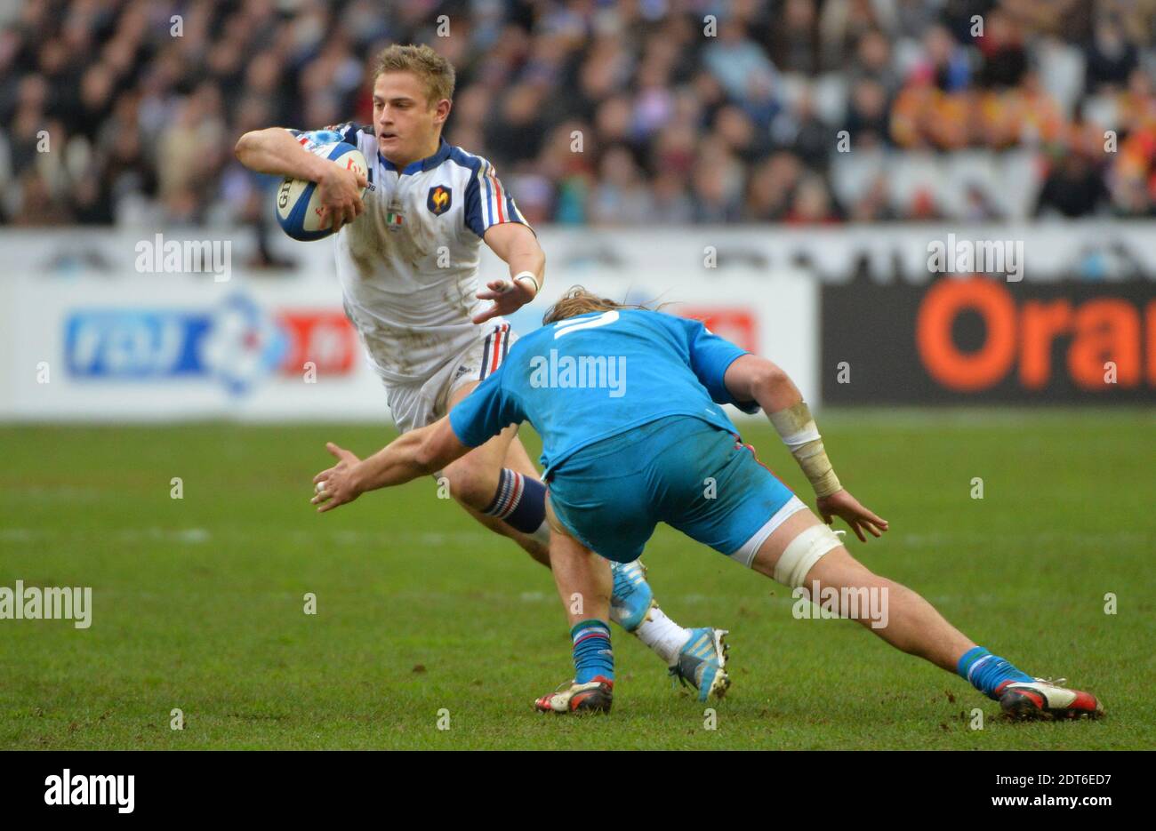 France's Jules Plisson during the Rugby RBS 6 Nations Tournament ...