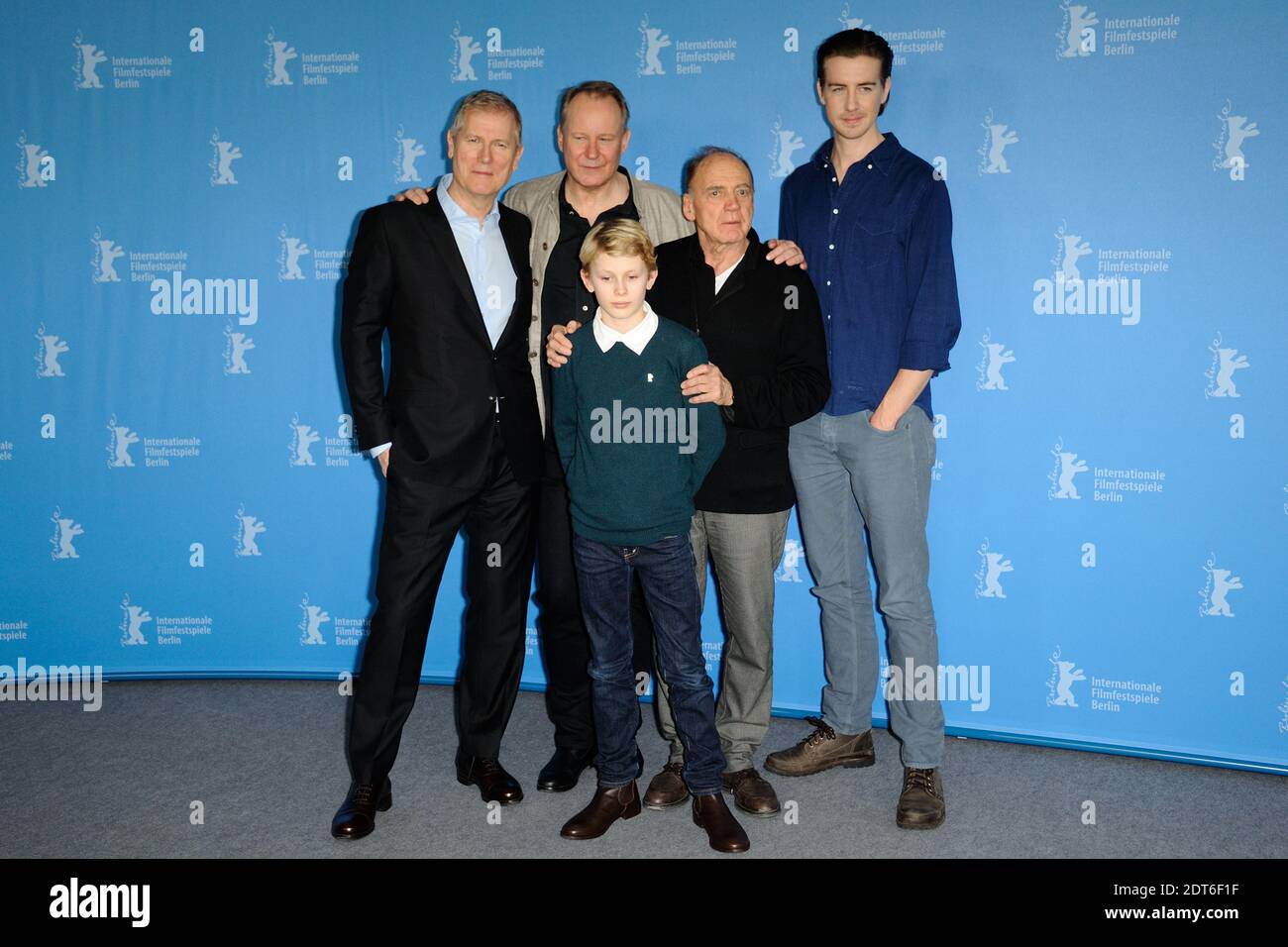 Director Hans Petter Moland, actor Bruno Ganz, actor Stellan Skarsgard ...