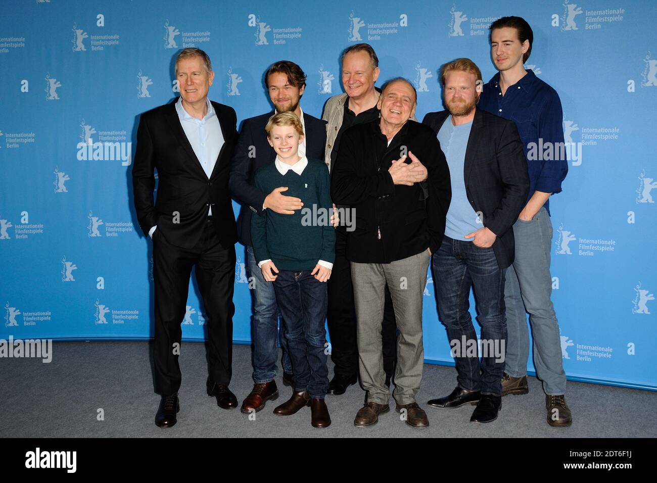 Director Hans Petter Moland, actor Bruno Ganz, actor Stellan Skarsgard ...