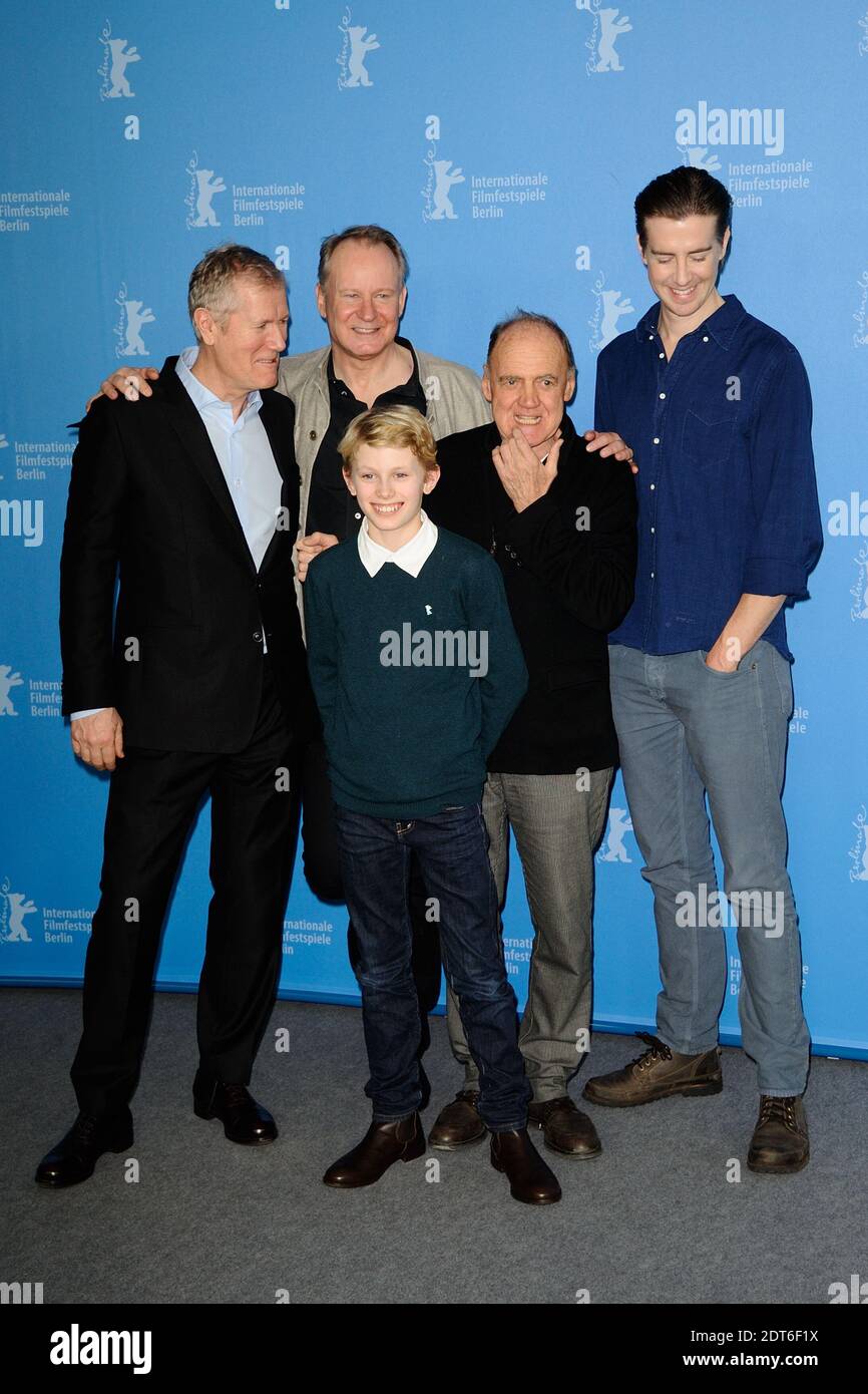 Director Hans Petter Moland, actor Bruno Ganz, actor Stellan Skarsgard ...
