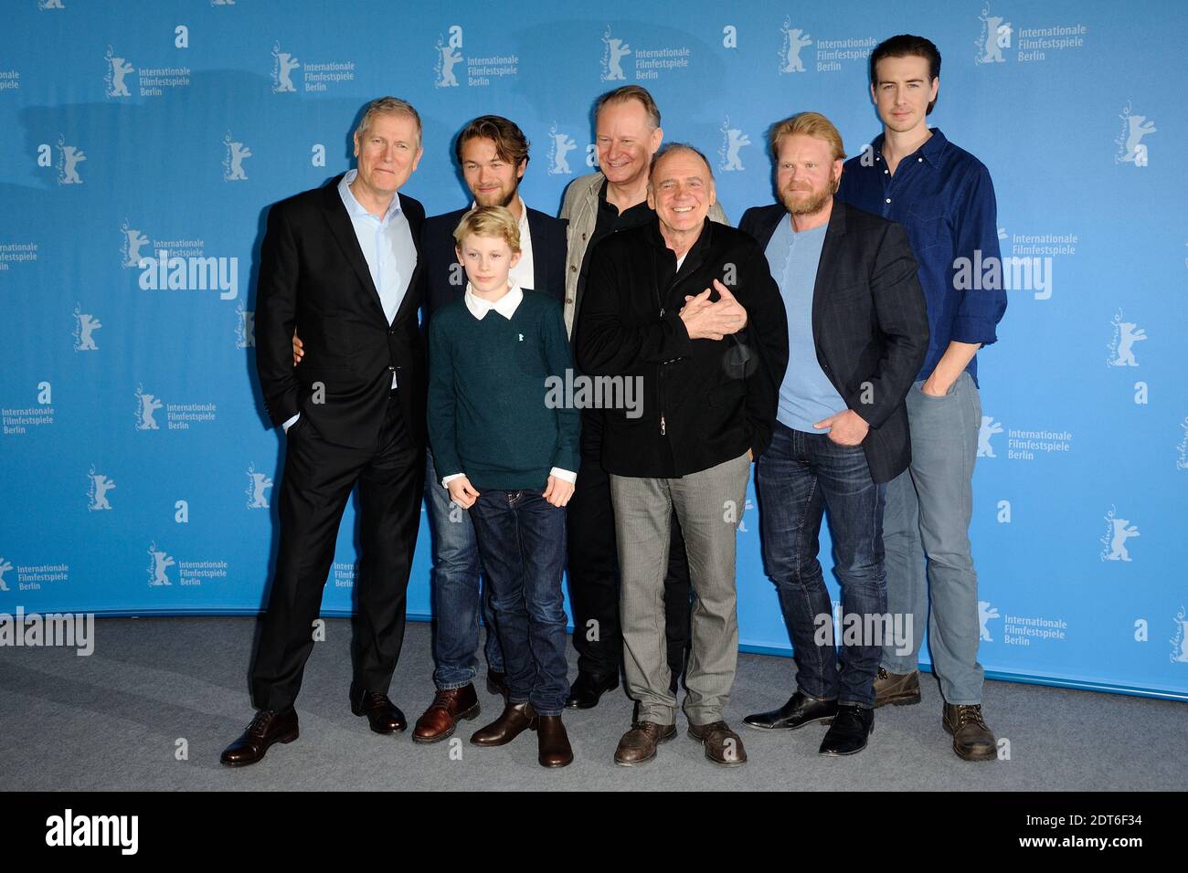 Director Hans Petter Moland, actor Bruno Ganz, actor Stellan Skarsgard ...