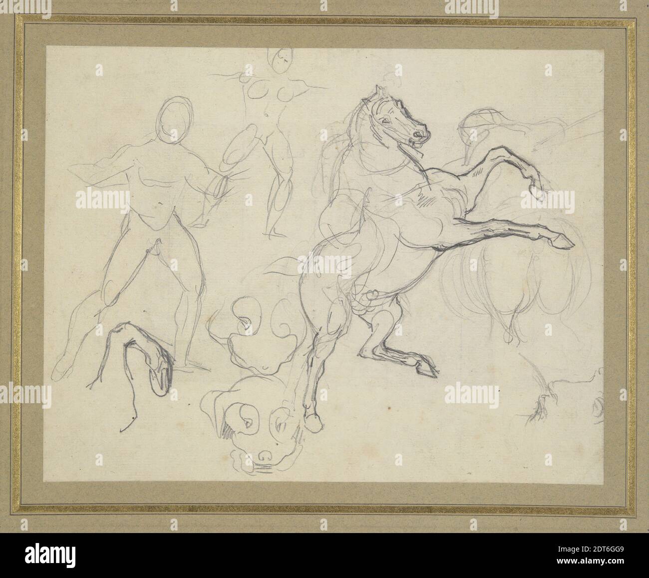 Eugene Delacroix Drawings