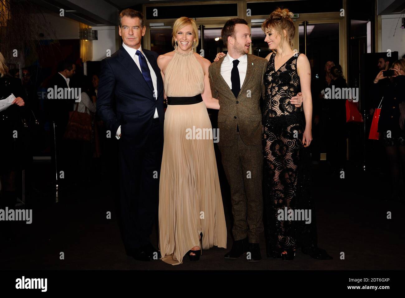 Imogen Poots, Toni Collette, Aaron Paul and Pierce Brosnan attending ...