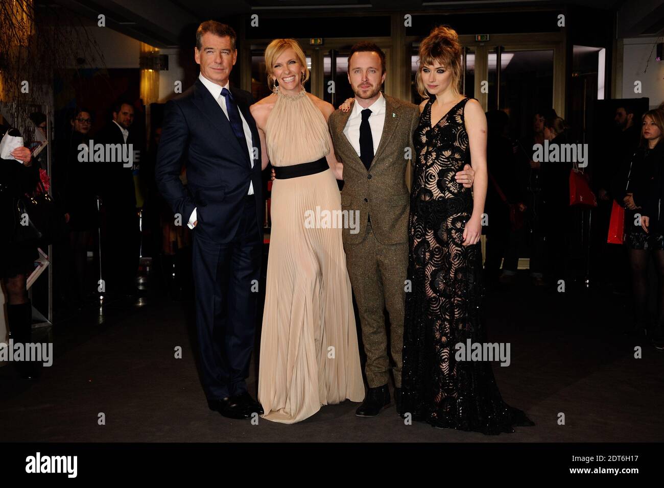 Imogen Poots, Toni Collette, Aaron Paul and Pierce Brosnan attending ...