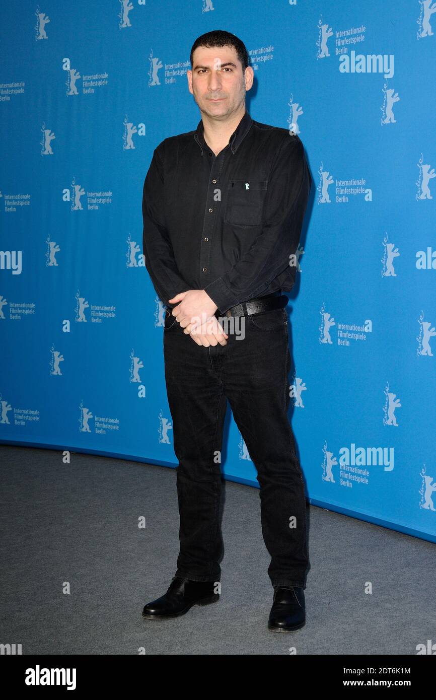 Yannis Economides attending the 'To Mikro Psari' (Stratos) Photocall ...