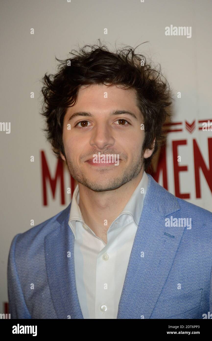 Dimitri Leonidas attending the premiere of the film 'The Monuments Men ...
