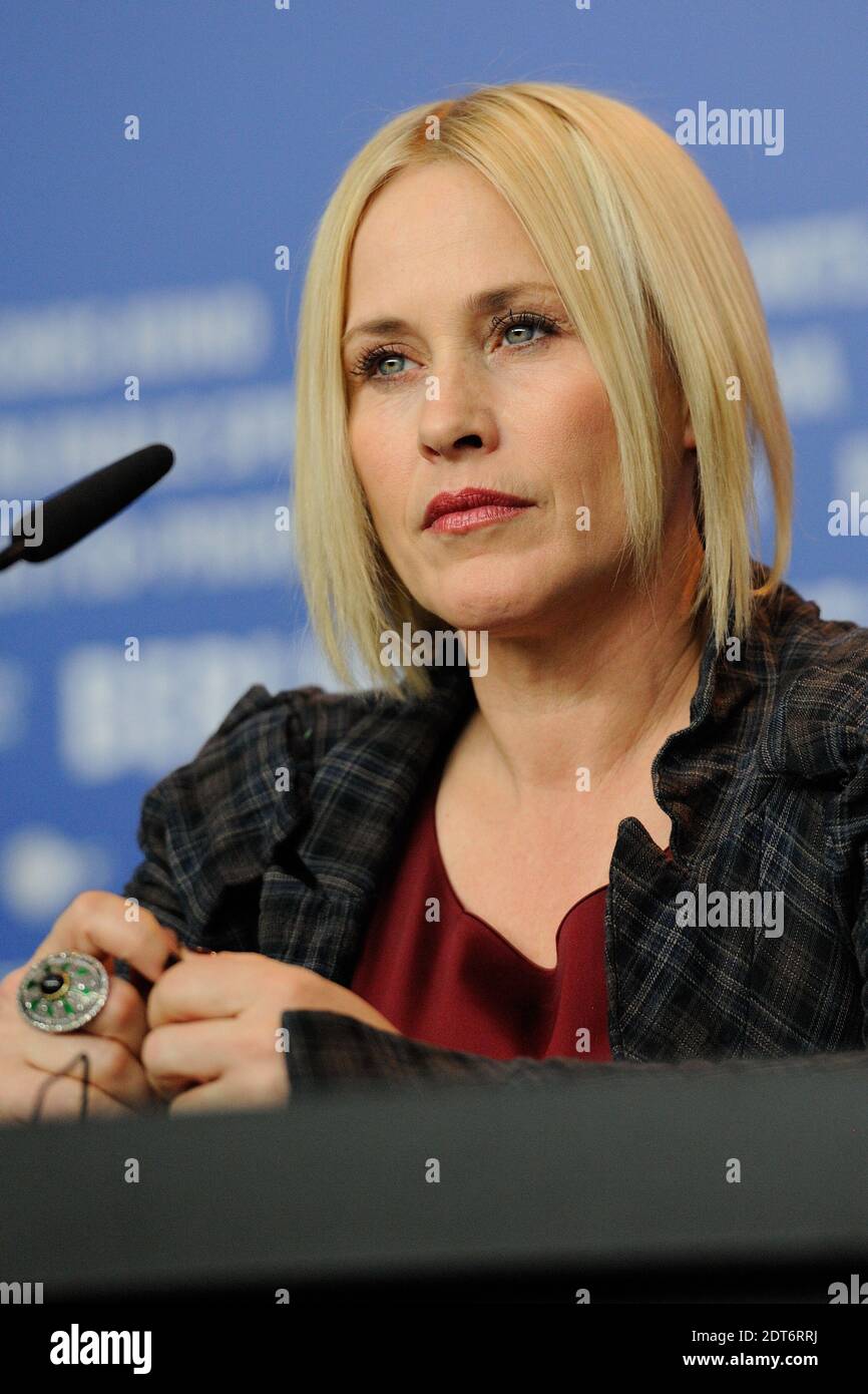 US actress Patricia Arquette attending the press conference for the ...
