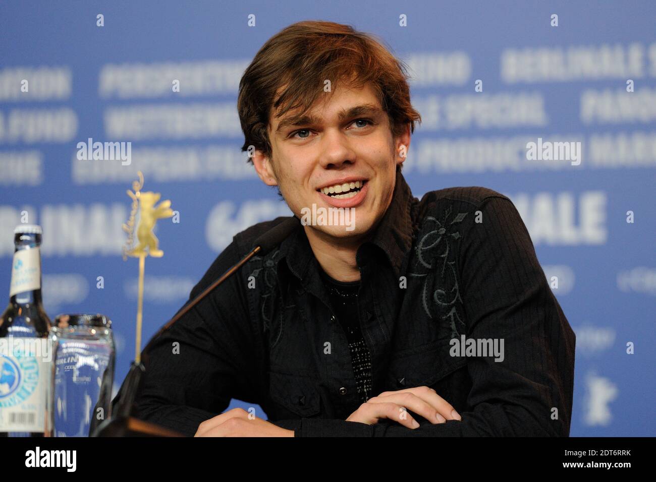 US actor Ellar Coltrane attending the press conference for the film ...