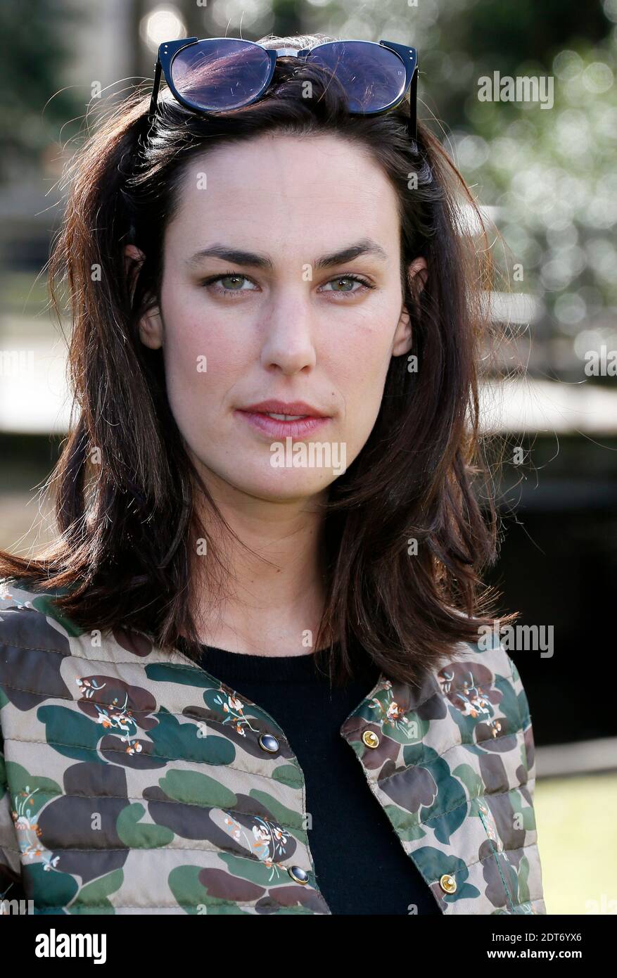 Julie Fournier of Section de recherche team attending the 16th Luchon ...