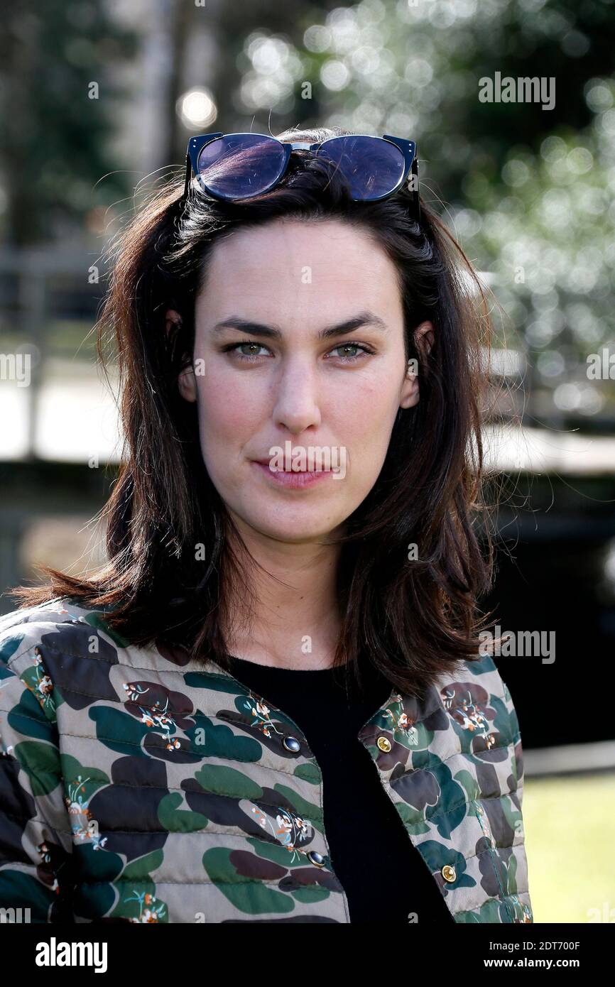 Julie Fournier of Section de recherche team attending the 16th Luchon ...