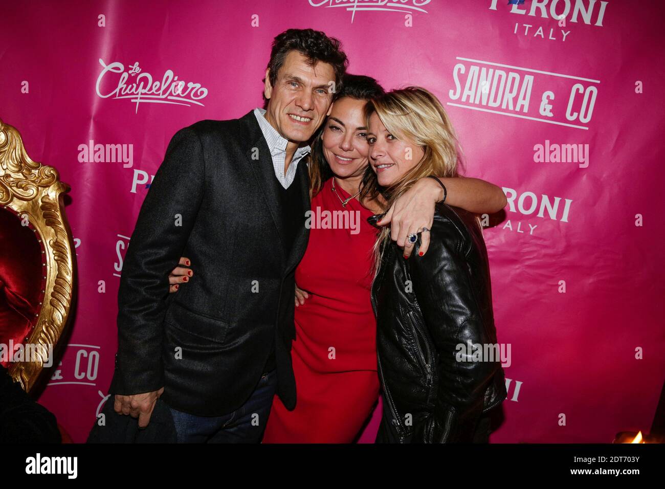 Marc Lavoine, Sarah Lavoine and Sandra Zeitoun attending the Good Bye ...