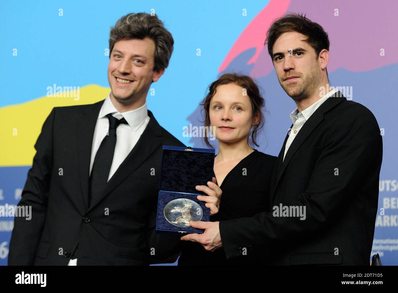 Guillaume Cailleau, Hanna Slak and Michel Balague winner of the Silver ...