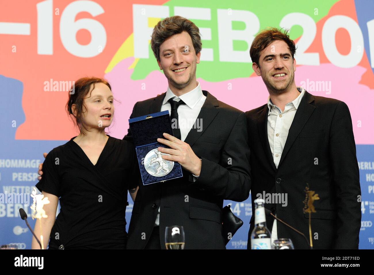 Guillaume Cailleau, Hanna Slak and Michel Balague winner of the Silver ...
