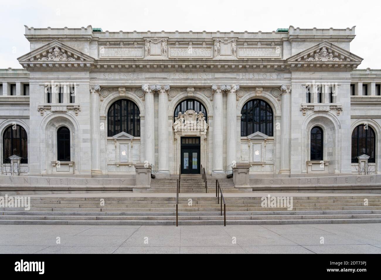 Apple carnegie library hi-res stock photography and images - Alamy