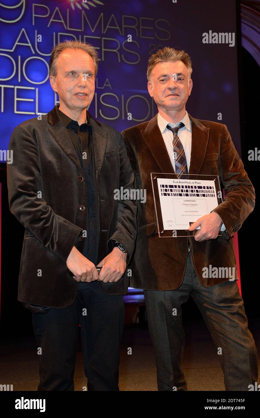 Olivier Bellamy attending the 19th ceremony of Les Lauriers de la Radio ...