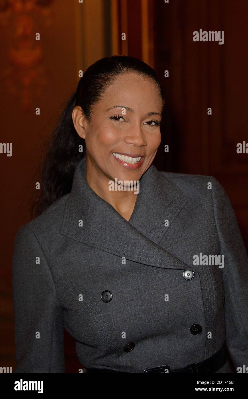 Christine Kelly attending the 19th ceremony of Les Lauriers de la Radio ...