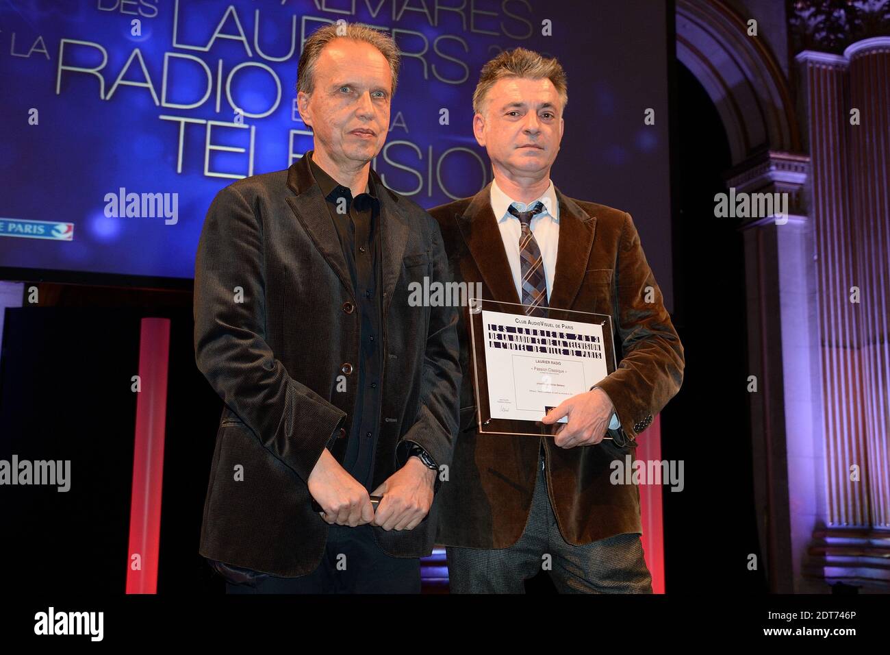 Olivier Bellamy attending the 19th ceremony of Les Lauriers de la Radio ...