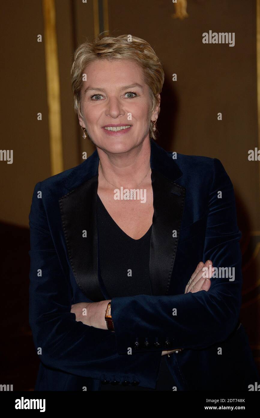 Elise Lucet attending the 19th ceremony of Les Lauriers de la Radio et ...