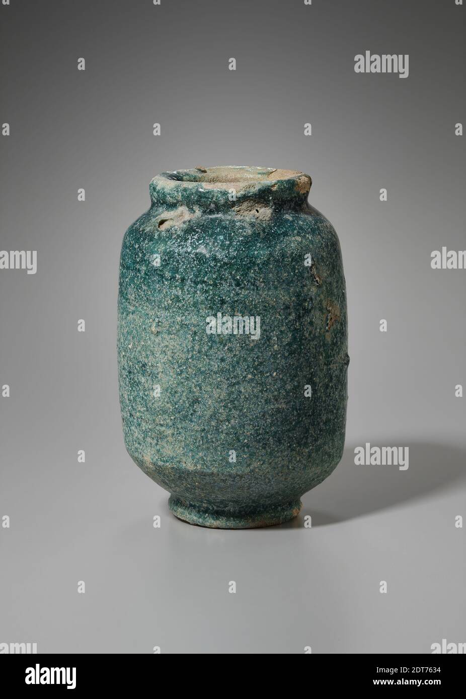 Cylindrical Jar, second century A.D., Terracotta, 12.9 × 8.6 cm (5 1/16 ...