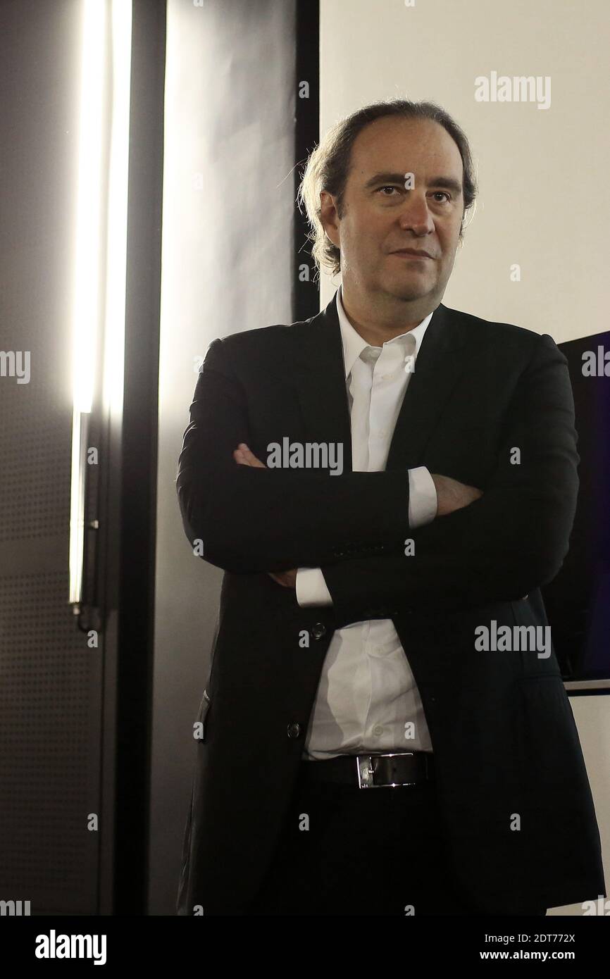 Founder of the group Iliad Free Xavier Niel is pictured in the ...