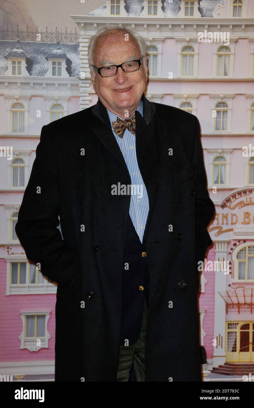 James Gregory attending The Grand Budapest Hotel premiere at Gaumont ...