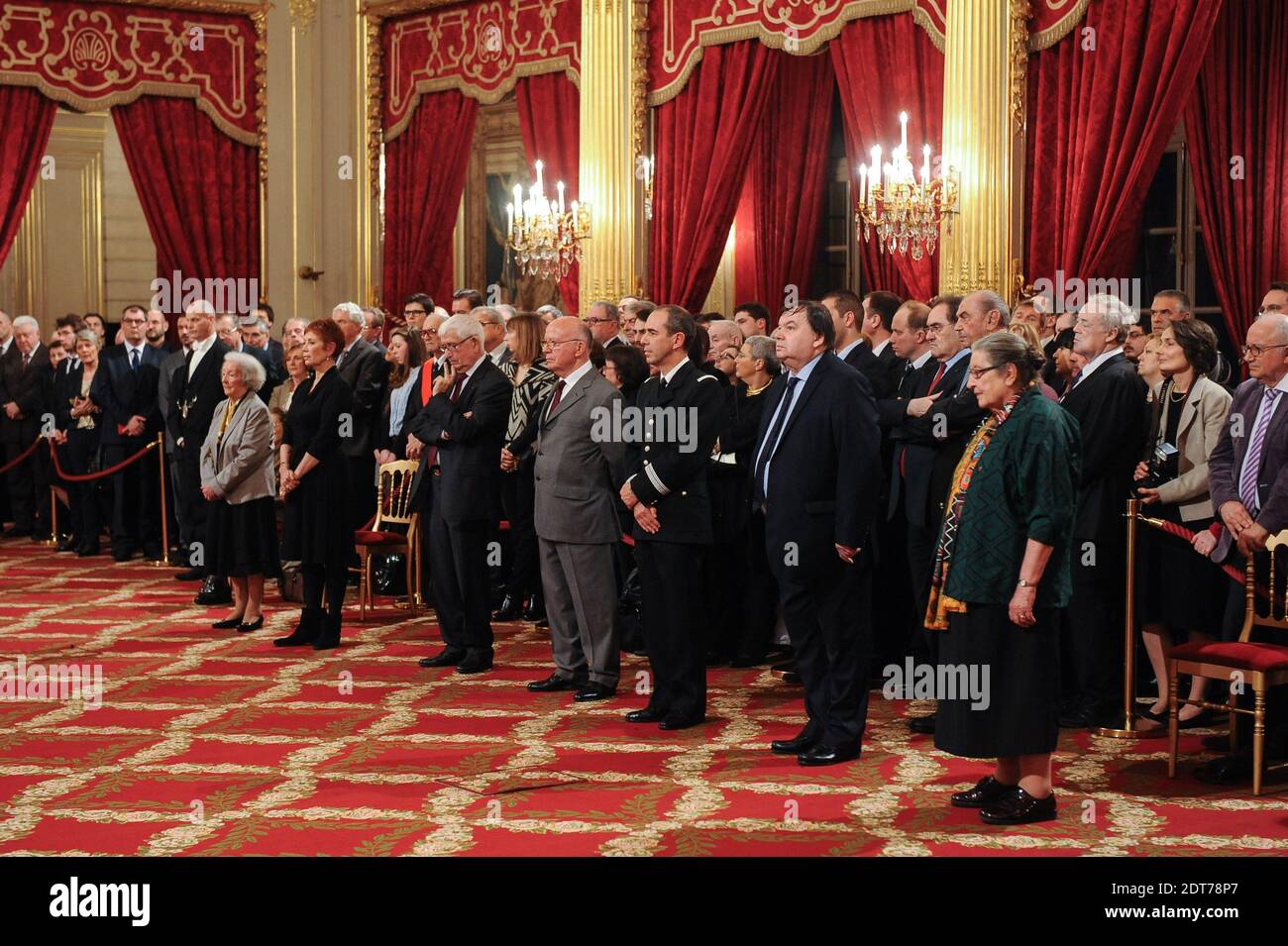 Awardees (L-R) Cecile Rol-Tanguy, Brigitte Lefevre, Rodolphe Pesce ...