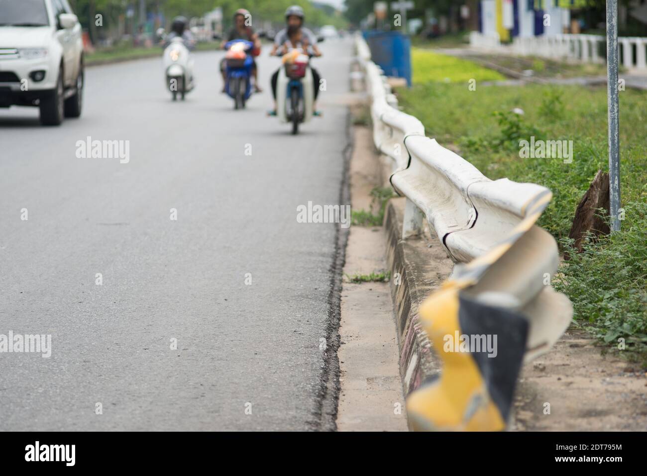 Motorcycle Barrier High Resolution Stock Photography and Images - Alamy