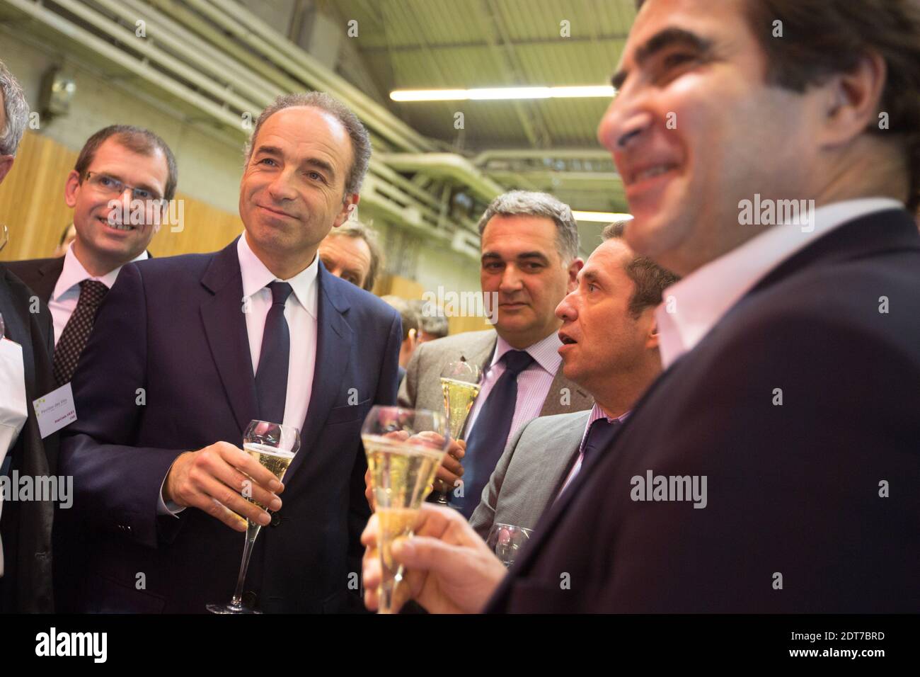 UMP opposition party leader Jean-Francois Cope and UMP Parliamentary ...