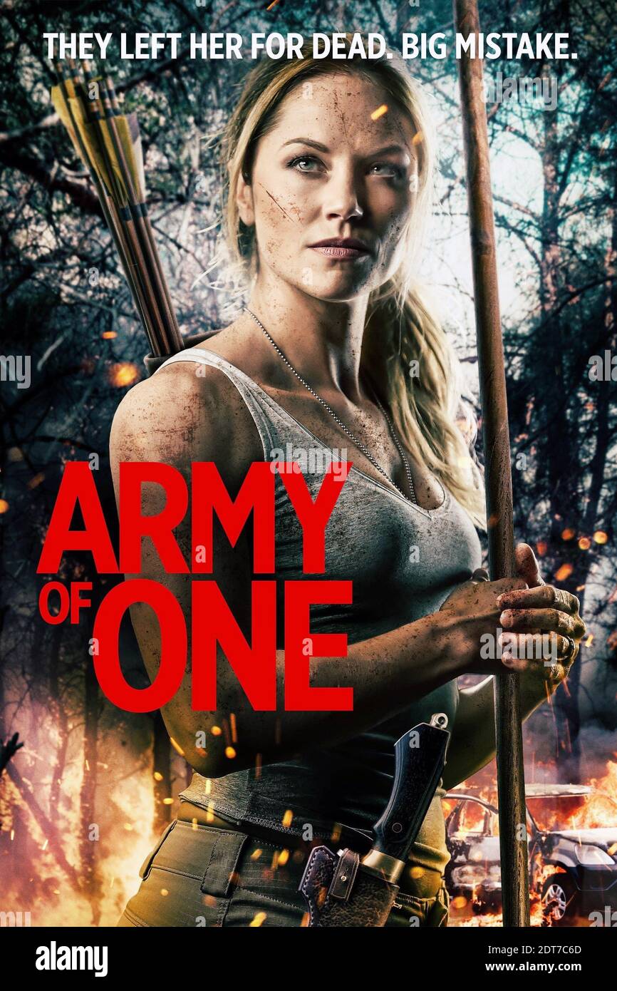 ARMY OF ONE, poster, Ellen Hollman, 2020. © Uncork'd Entertainment ...
