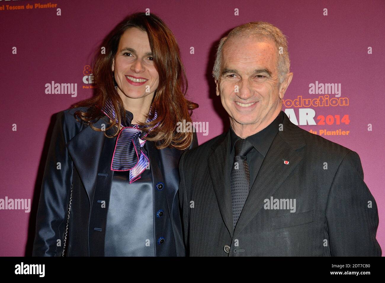 Aurelie Filippetti and Alain Terzian attending Le Diner Des Producteurs ...